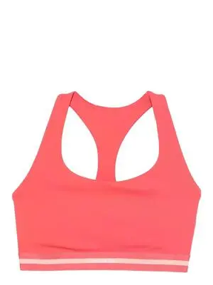 Calvin Klein Racerback Striped Performance Top - Pink