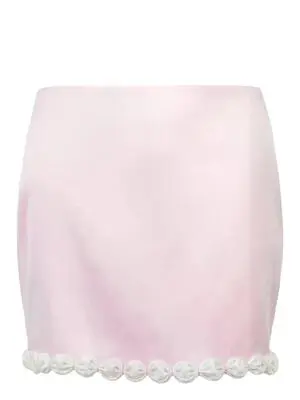 STOLEN STORES Cake Ruffled Mini Skirt - Pink