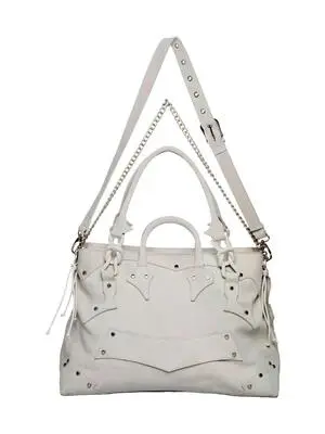 PROTÉMOA Studded Tote Bag - White