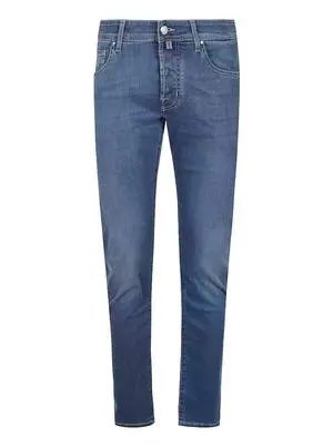 Jacob Cohen Button-closure Jeans - Blue