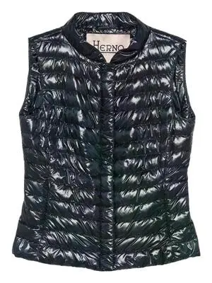 Herno Padded Gilet - Blue