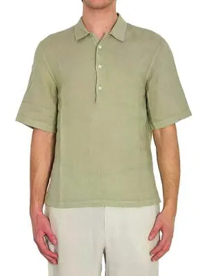 BARENA VENEZIA Linen Polo Shirt