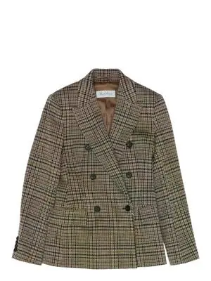 MAX MARA Double-breasted Check Blazer