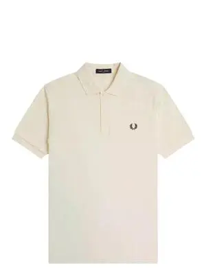 Fred Perry Logo-detail Polo Shirt Neutrals