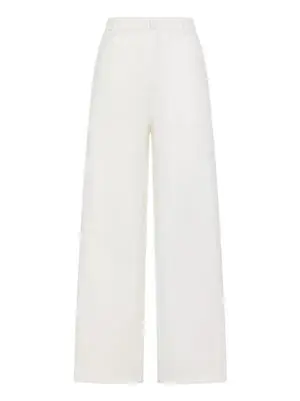 Max Mara Wide-leg Trousers - Neutrals