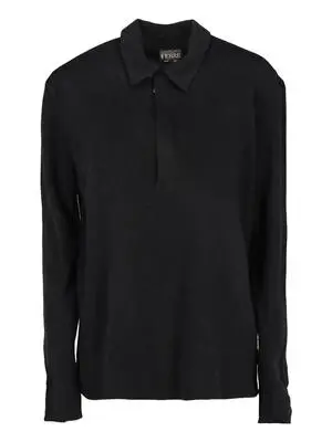 GIANFRANCO FERRE Concealed-fastening Polo Top