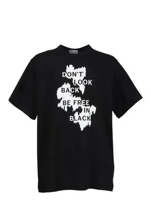 Yohji Yamamoto Graphic-print T-shirt - Black