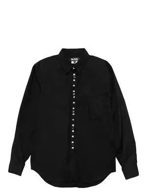 BLACK COMME DES GARÇONS Studded Shirt - Black