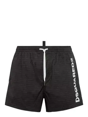 Dsquared2 Logo-print Swim Shorts - Black