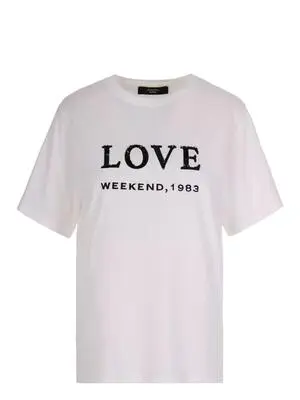 Max Mara Love T-shirt - White
