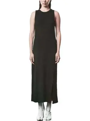 THOM KROM Textured Midi Dress - Black