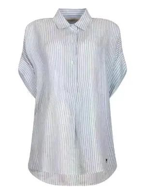 Max Mara Striped Blouse - Blue