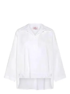 DEHA Poplin Cotton Blouse - White