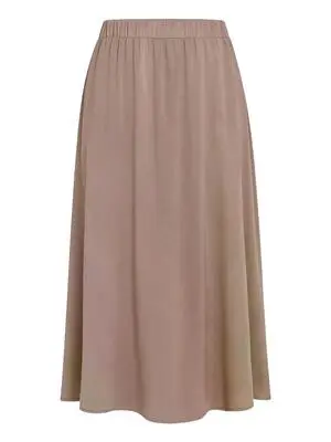 DEHA Elasticated Midi Skirt - Brown