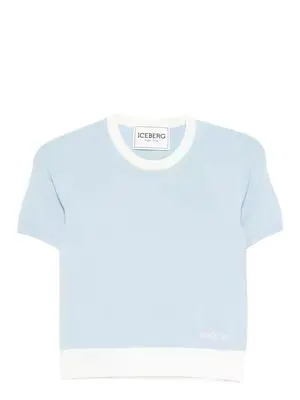 Iceberg Short Sleeve Top - Blue