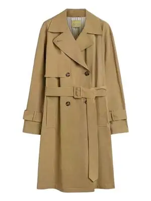 Momoni Lucero Double-breasted Trench Coat - Neutrals