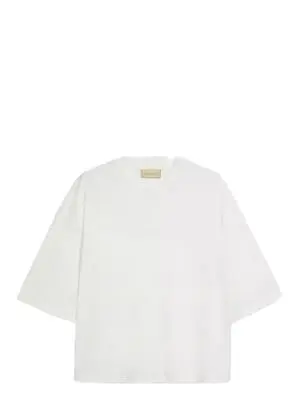 Momoni Jornada Elbow-sleeve T-shirt - White