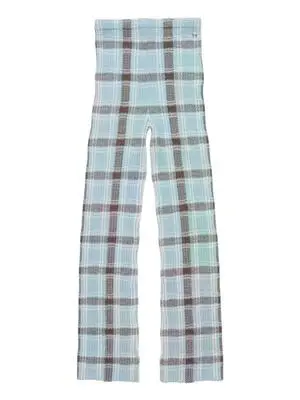 Acne Studios Checked Trousers - Blue