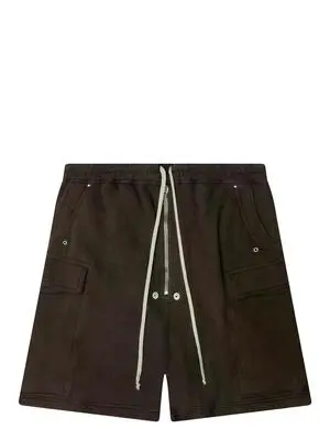 Rick Owens Zipped Flap-pocket Shorts - Brown