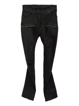 Masnada Zip-detail Trousers - Black