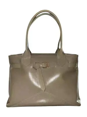BALLANTYNE Kate Buckle-detail Tote Bag - Neutrals