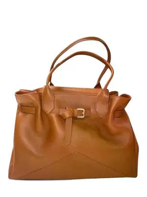 BALLANTYNE Buckle Detail Tote Bag - Brown