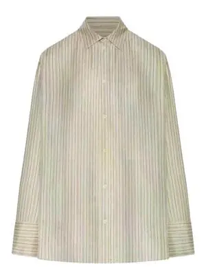 TOTEME Striped Pattern Shirt - Neutrals