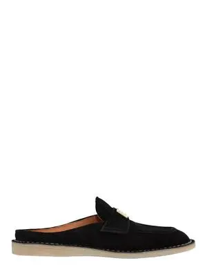 Dolce & Gabbana Logo-plaque Mules - Black