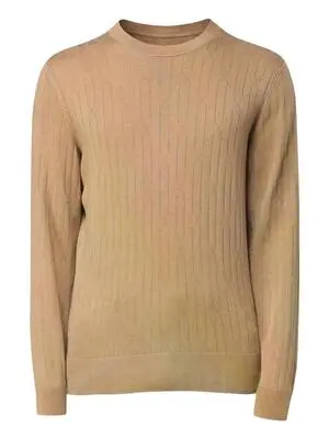 BOSS Textured Knit Sweater - Neutrals