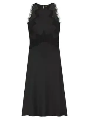 BOSS Lace A-line Dress - Black