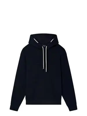 Emporio Armani Double-drawstring Hoodie - Blue