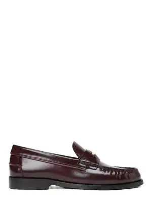 Tommy Hilfiger Logo-detail Loafers - Red