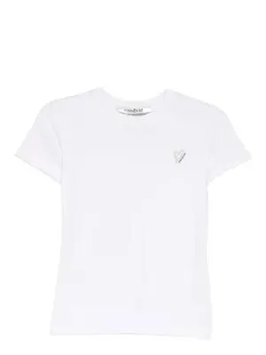 KIMHEKIM Heart-patch T-shirt - White