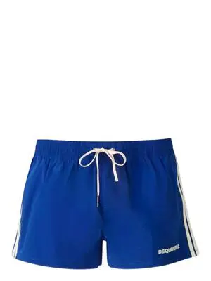 Dsquared2 Striped Swim Short - Blue