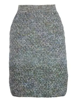 Missoni Knitted Midi Skirt - Blue