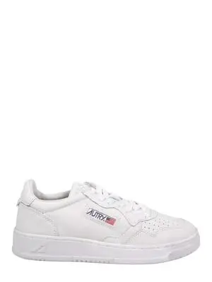 AUTRY Perforated Sneakers - White