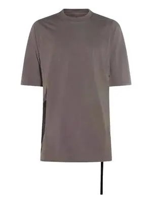Rick Owens Cutout-detail T-shirt - Brown