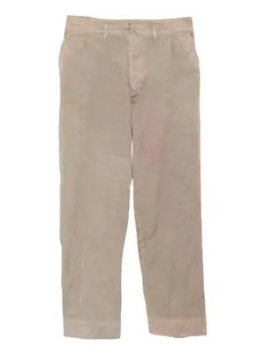Kolor Textured Straight-leg Trousers - Neutrals
