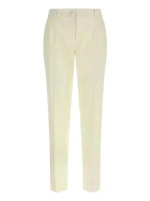 Dolce & Gabbana Pleated Trousers - White