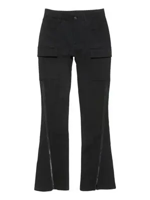 Acne Studios Zipped-pocket Trousers - Black