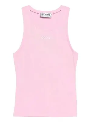 Iceberg Ribbed Top - Pink