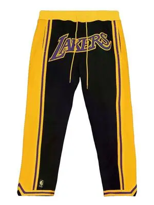 Mitchell & Ness X Just Don Los Angeles Lakers Track Pants - Black