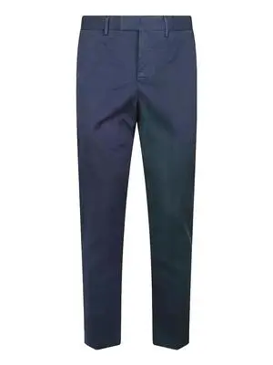 PT TORINO Cotton Trousers - Blue