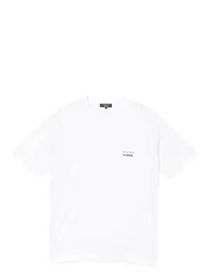 Comme Des Garçons Logo-print T-shirt - White