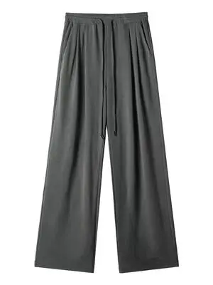 B+AB Drawstring Palazzo Pants - Grey