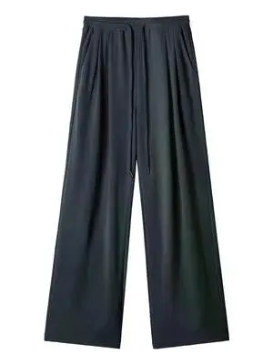 B+AB Drawstring-fastening Palazzo Pants - Grey