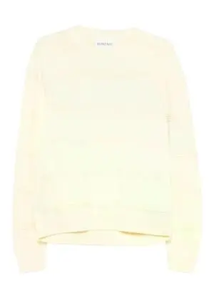 Eric Bompard Round-neck Long-sleeve Jumper - Yellow