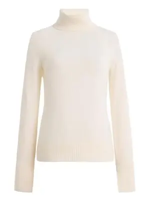 Simkhai Merino Wool Knit Turtleneck - Ivory