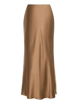 SIMKHAI Nella Satin Maxi Skirt
