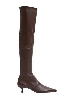 Simkhai Joni Stretch Leather Over-the-knee Boots - Brown